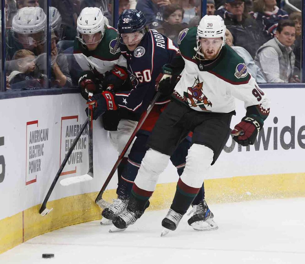 Yotes top Blue Jackets behind Gostisbehere | News, Sports, Jobs ...